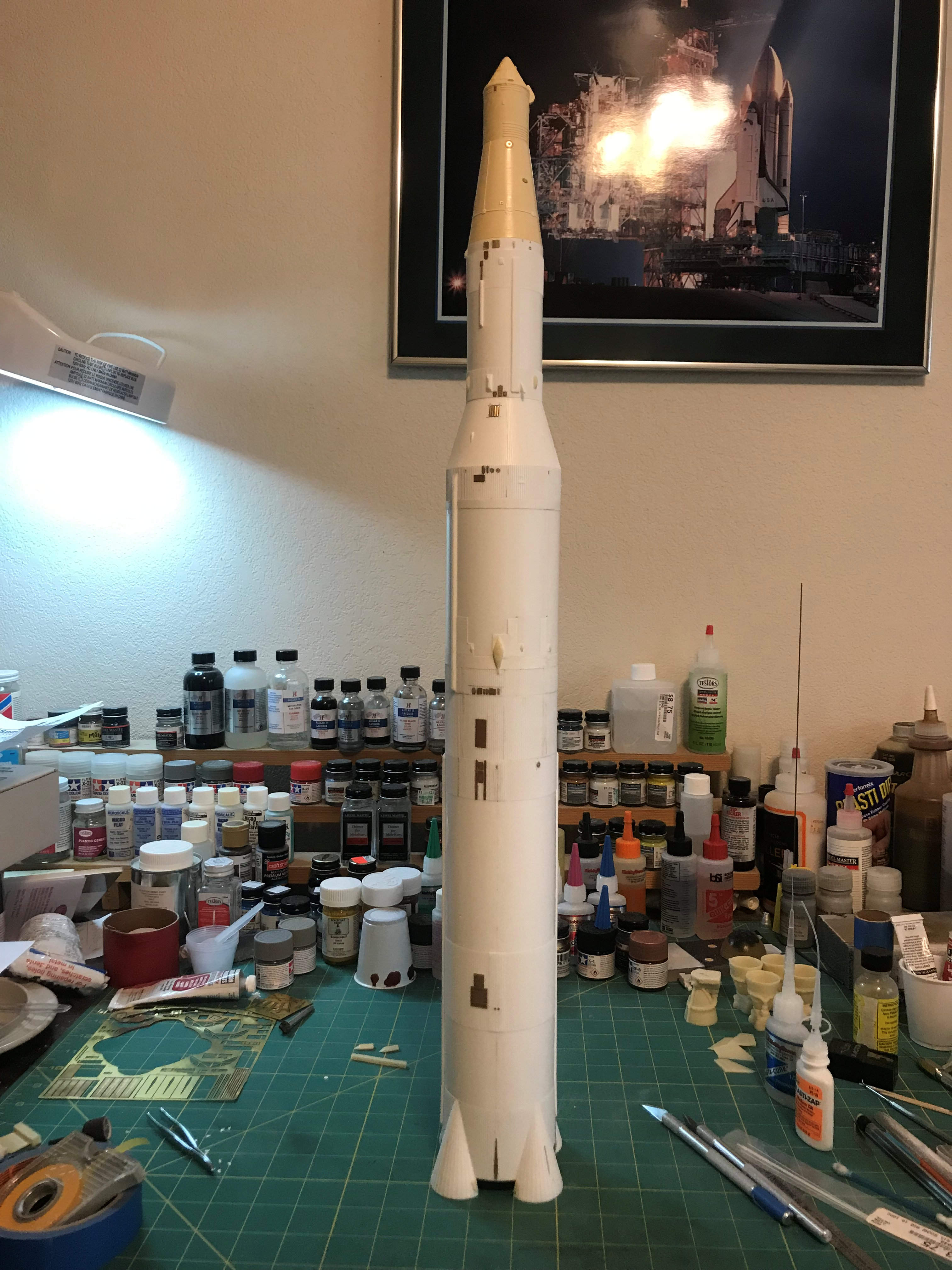 50th Anniversary Saturn V Build Update 7 – Luhman-ations