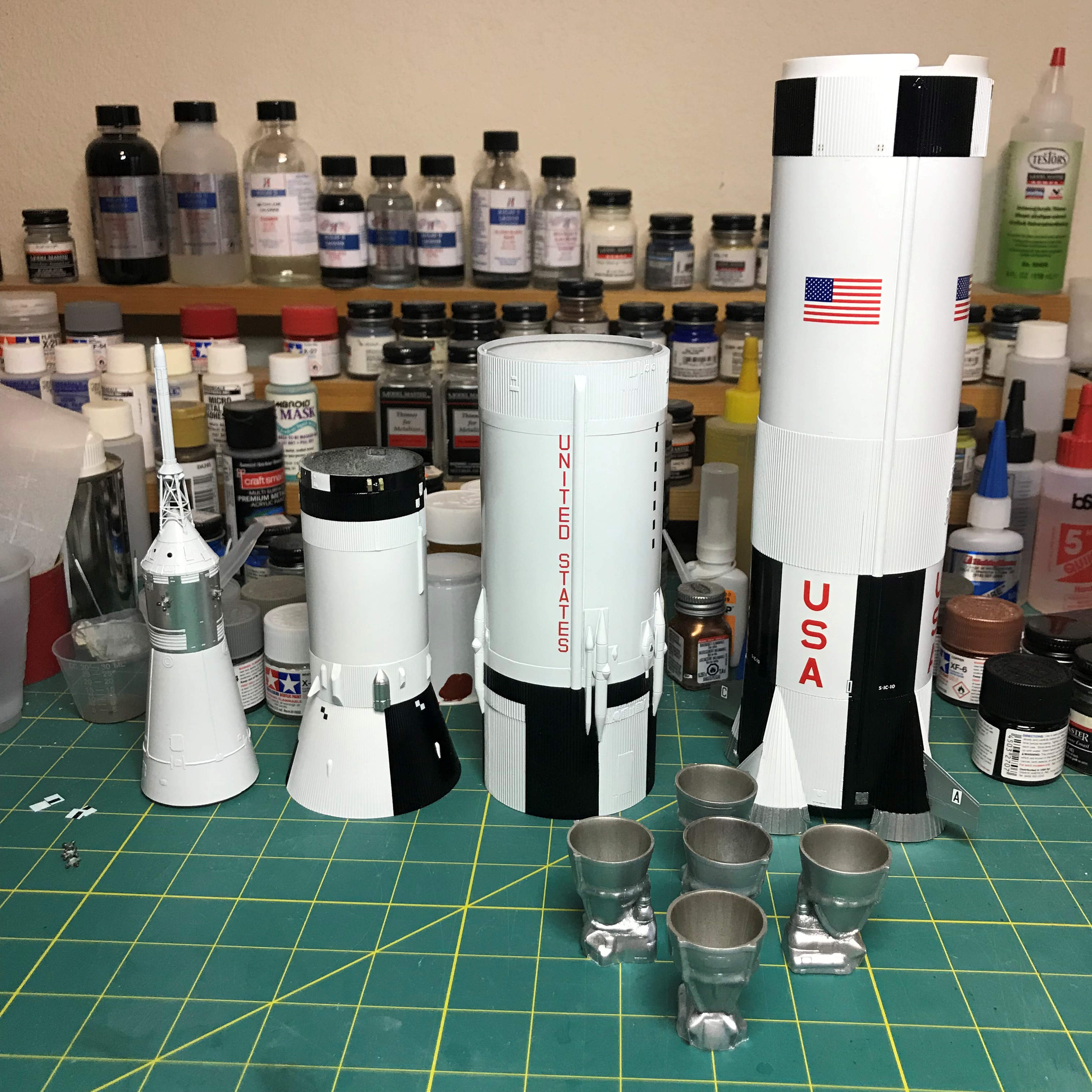50th Anniversary Saturn V Build Update 12 – Luhman-ations