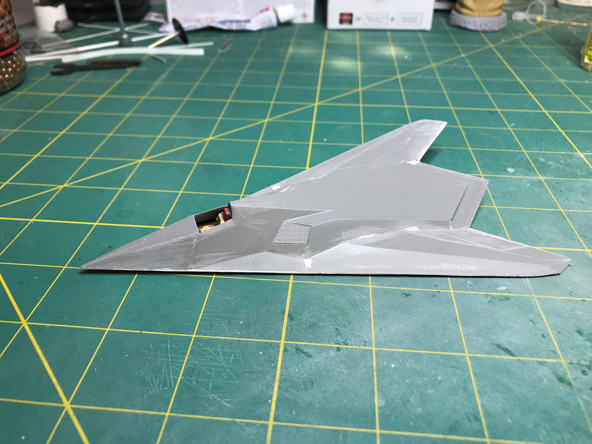 Pegasus 1/72 Lockheed XST Build Update 1 – Luhman-ations