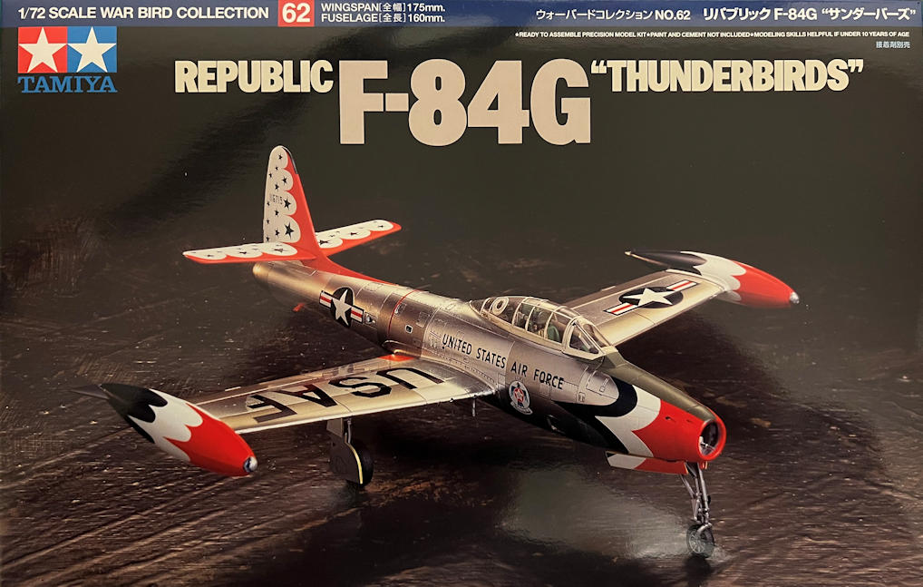 1/72 Tamiya F-84G Thunderbirds – Luhman-ations